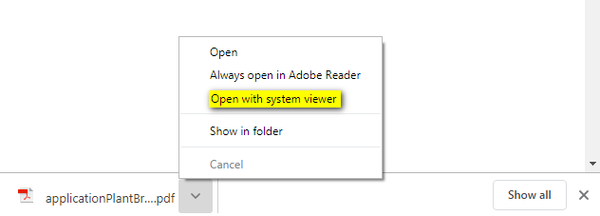 Bundessortenamt: Instructions for downloading the forms